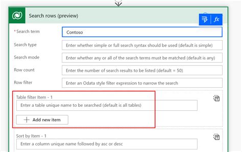 Search Rows Preview Action In Dataverse Connector In A Flow Power Automate D365 Demystified