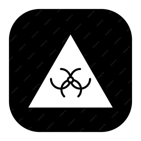 Premium Vector Biohazard Vector Illustration