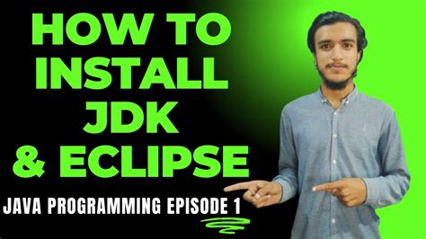 How To Install Jdk And Eclipse Java Programming Course Episode 1 Sk