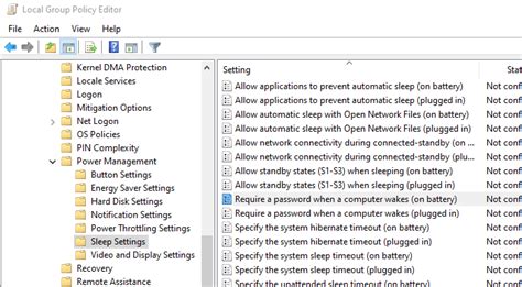 How To Disable Sleep Password In Windows 1110 Never Require Sign In