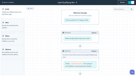 Hubspot Chatbot Startup Stash