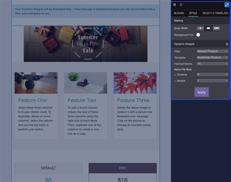 Odoo Email Marketing Theme WebKul