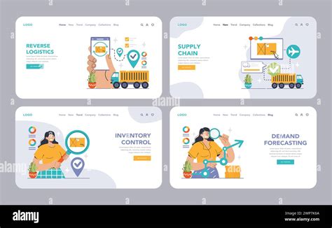 Logistics Concept A Comprehensive Visual Guide To Modern Logistics