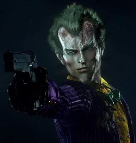 why is the jonkler mewing is he stupid r batmanarkham