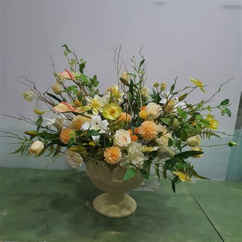 인테리어 조화 꽃 장식 대형 센터피스 생화같은 조화 압구정 꽃집 꽃페라 네이버 블로그
