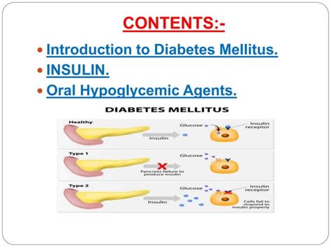 Insulin And Oral Hypoglycemic Agents Pptx