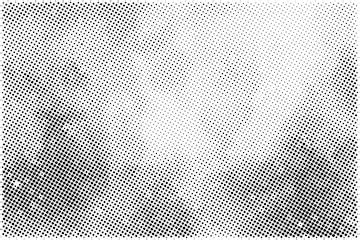 Premium Vector | Black abstract grunge halftone pattern texture background