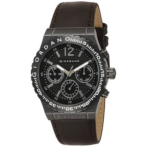 Buy Giordano Multifunctional Black Dial Mens Watch Online