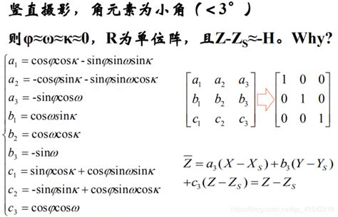 单像空间后方交会 csdn博客