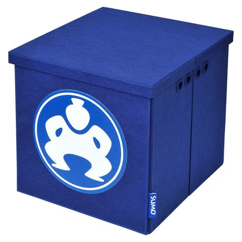 Folding Furniture Cube 18 Blue
