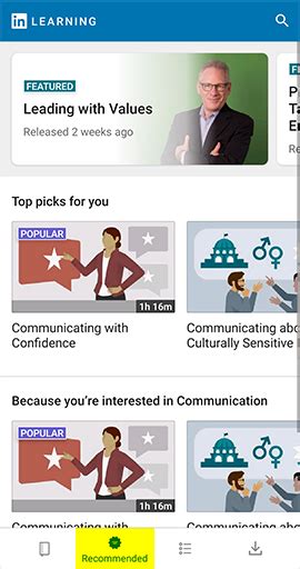 Mobile App Resources Linkedin Learning Libguides At Tp Library