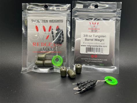 Tungsten Weights Redgrass Tackle