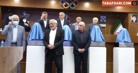 مراسم رونمایی از سردیس دکتر حسن غفوری فرد فیلم طرفداری