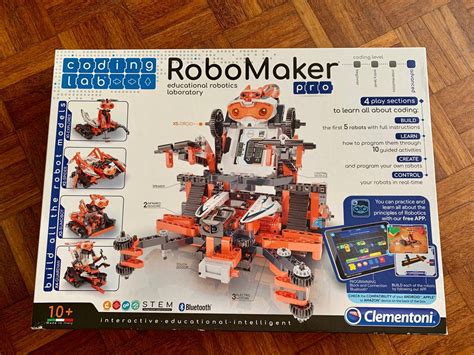 Clementoni Coding Lab Robomaker Pro Hobbies And Toys Toys And Games On Carousell