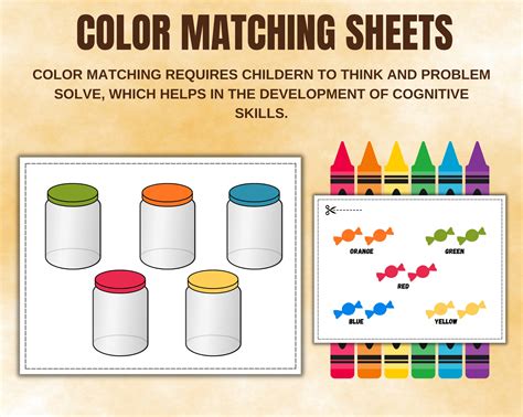 Color Matching Color Activity Learning Colors Babe Etsy