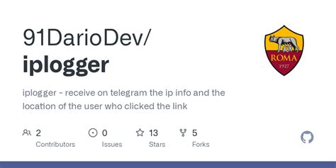 Github 91dariodeviplogger Iplogger Receive On Telegram The Ip