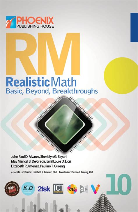 Realistic Math Basic Beyond Breakthroughs Grade 10 Phoenix Publishing House Inc