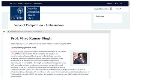 Dr Vijay Kumar Singh On Linkedin Oxforduniversity