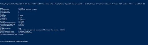 Run SSH server on windows 峰哥分享