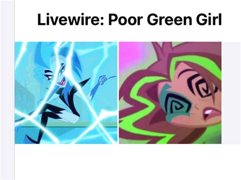 Livewire Vs Green Lantern Rdcsuperherogirls