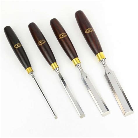 Top Quality Crown Tools 4pc Chisel Set Wood Crafting