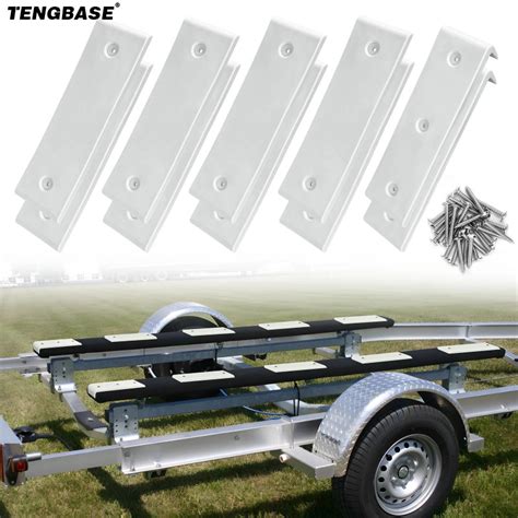Boat Trailer Bunk Slide Pads And Boat Trailer Glide Bunk Enders For