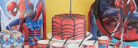 Spider Man Birthday Party Supplies Spiderman Party Supplies