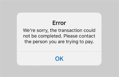 Fix Venmo Were Sorry The Transaction Could Not Be Completed Please Contact The Person You Are