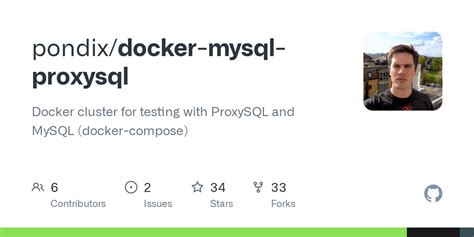 Github Pondixdocker Mysql Proxysql Docker Cluster For Testing With