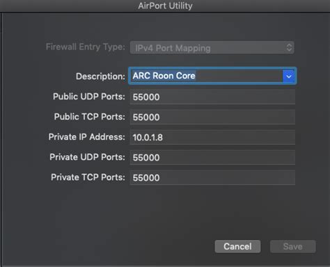 Another One Port Forwarding Comcast Airport Router ARC Port Forwarding Help Roon Labs