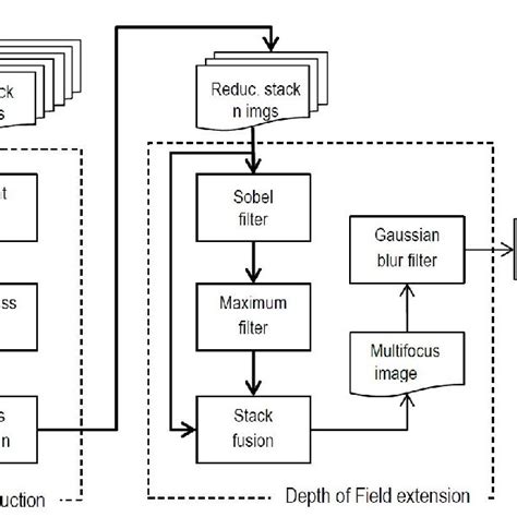 Workflow Of Multifocus Fusion Method Download Scientific Diagram