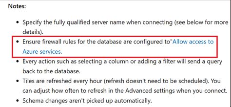 Solved Cannot Connect To Azure Sql Db From Powerbi Deskto
