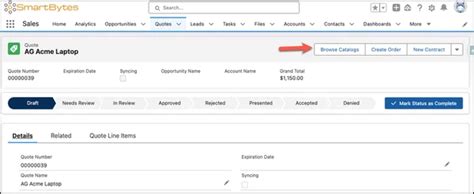 Salesforce Revenue Lifecycle Management Rlm Quote Creation
