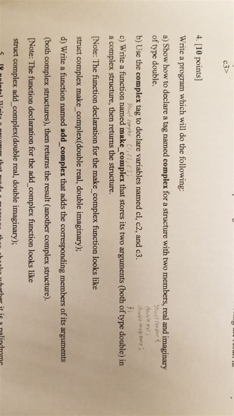solved c3 4 [10 points] write a program which will do the