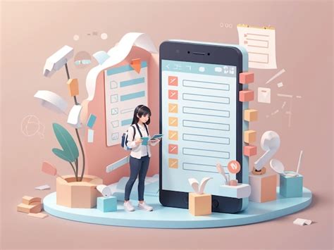 Premium Ai Image Efficient Task Management 3d Task Todo Checklist