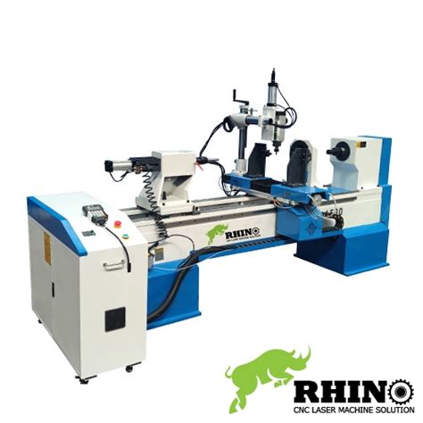 Fast Speed Wood Cnc Lathe With Spindle And Engraving Function