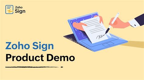 Sign Send And Manage Documents With Zoho Sign Digital Signature For Your Business Product