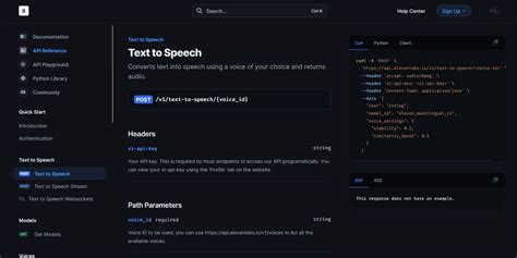 OpenAI Text To Speech API
