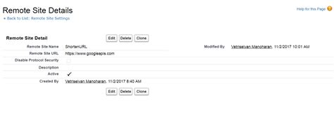 A Simple Rest Api Integration In Salesforce For Url Shortner