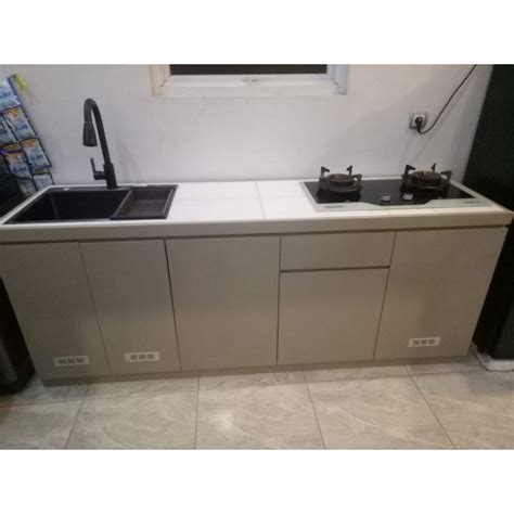 Jual Kitchen Set Bawah Uk 240cm Shopee Indonesia