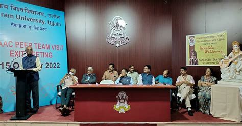 Ujjain Naac Gives B Grade To Vikram University Which Got ‘a Grade In 2017