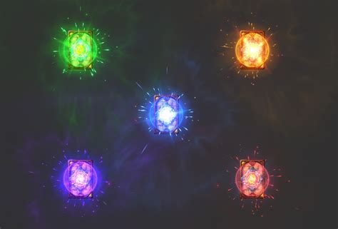 artstation unity ui vfx package vol 1 vol 4 visual effects game assets