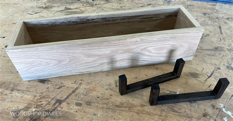 simple wooden crate