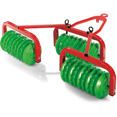 Rolly Toys Przyczepa Brona Talerzowa Walec Traktor 4006485123841