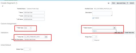 Unable To Get Table Column For Data Type Date In Dff In Oracle Fusion — Cloud Customer Connect