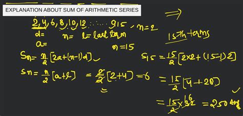 EXPLANATION ABOUT SUM OF ARITHMETIC SERIES Filo