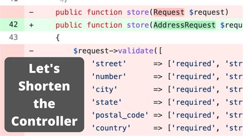 Laravel Refactoring Similar Controller Storeupdate Methods Youtube