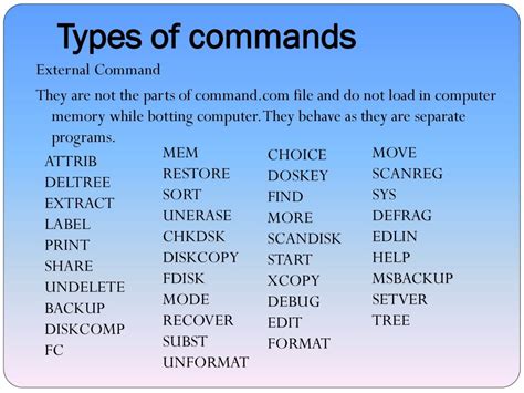Unit Operating System DOS COMMAND Education Hub Gyanchautari