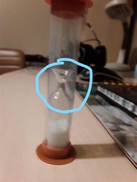 The Middle Of The Hourglass Is Deformed R Mildlyinfuriating