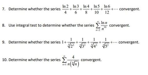Solved Determine Whether The Series Chegg